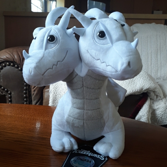 Killstar | Other | Killstar White Twoheaded Dragon Plush Toy | Poshmark